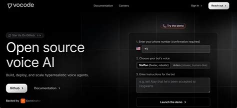 Vocode Open Source Voice Ai Agents