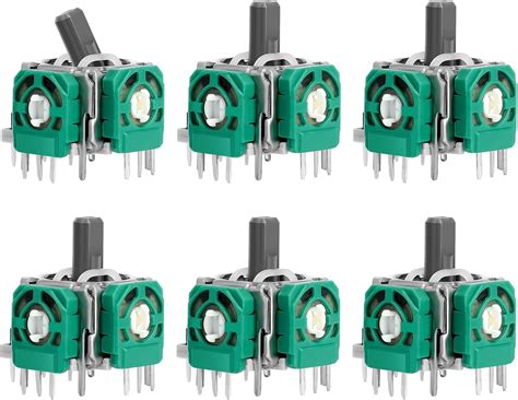 eeekit replacement joystick analog stick 6 pack 3d analog