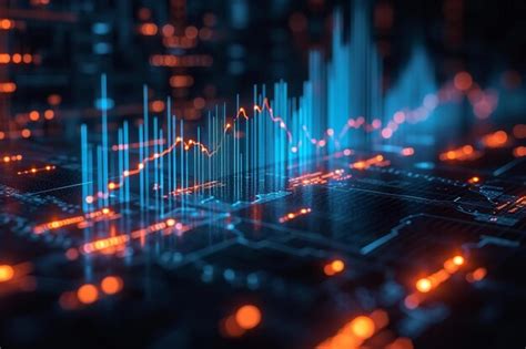 Premium Photo Chart Of Business Data Graph Diagram And Growth Ai Generative