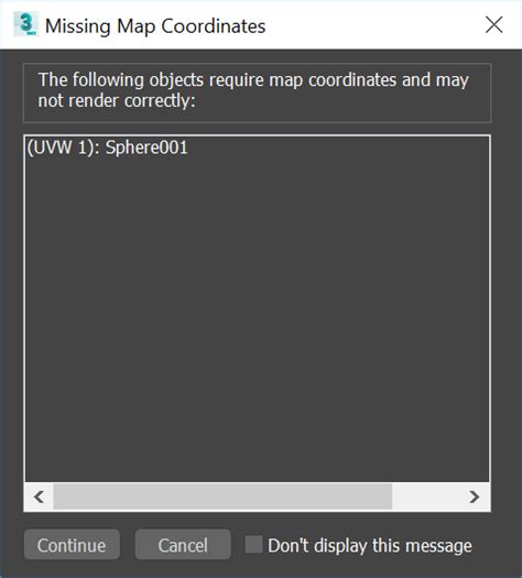 Error Missing Map Coordinates The Following Objects Require Map