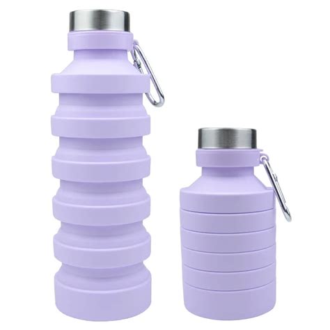 Silicone Foldable Water Bottle Large Silicone Bottle