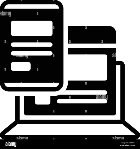 Icon For Adaptive Interface Modifying Stock Vector Image Art Alamy