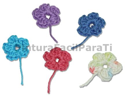 Como Hacer Flores Al Crochet Imagui