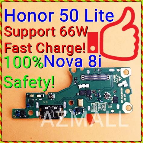 W Fast Charge NEW ORI Charging Port Board SIM Slot MIC Ribbon Honor Lite HW Nova I NTN