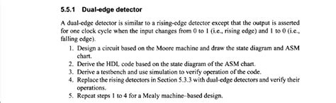 Solved 5 5 1 Dual Edge Detector A Dual Edge Detector Is