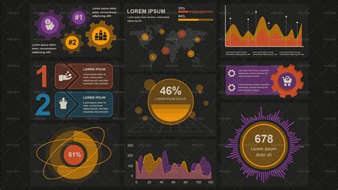 Infographics Data Visualization Graphics Motion Array