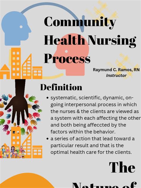 Community Health Nursing Process Pdf Medical Diagnosis Demography