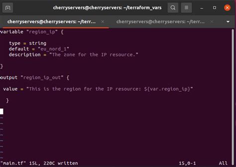 How To Use Variables In Terraform With Examples Cherry Servers