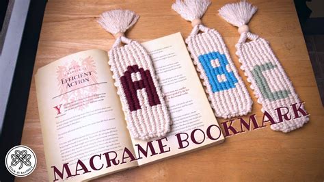 DIY Macrame Bookmark Tutorial