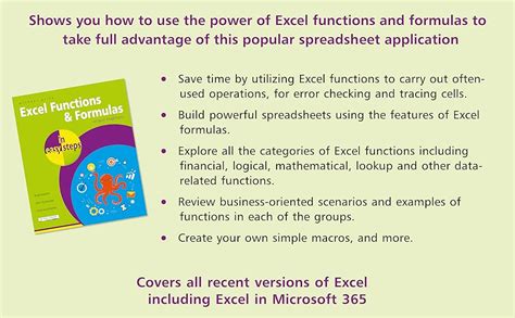 Excel Functions And Formulas In Easy Steps Uk Price Michael 9781840788815 Books