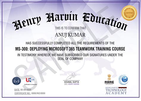 Ms 300 Deploying Microsoft 365 Teamwork Course Henry Harvin®