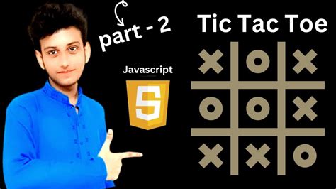 Tic Tac Toe Using Html Css Js Part 2 Youtube