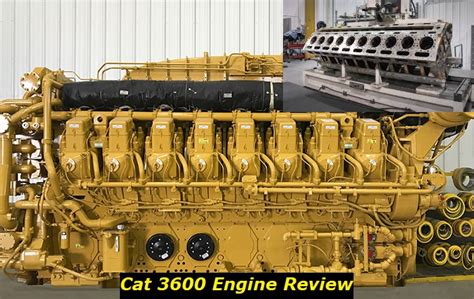 Cat 3600 Engine Specifications Performance And Applications