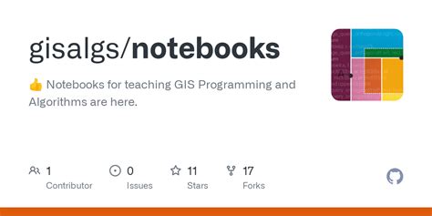 GitHub Gisalgs Notebooks 1 Notebooks For Teaching GIS Programming