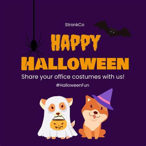 Free Halloween Linkedin Post Template To Edit Online