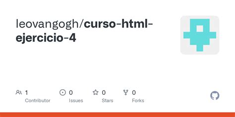 Github Leovangoghcurso Html Ejercicio 4