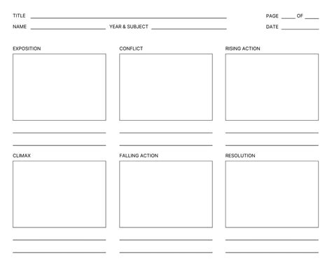 Free Printable Customizable Storyboard Templates Canva