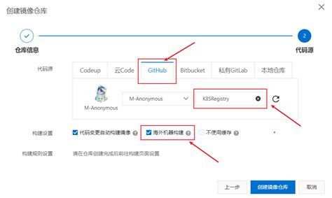 阿里云镜像仓库 可拉取海外镜像 m anonymous 博客园