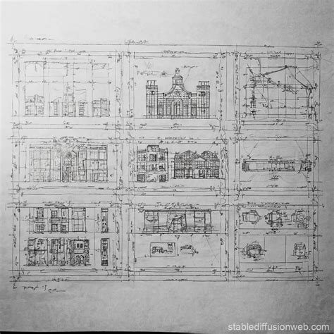 Dashboard Wireframe Design Stable Diffusion Online