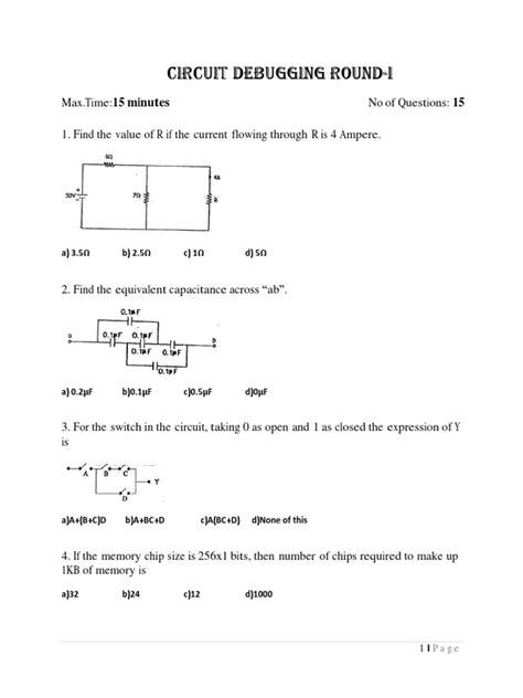 Circuit Debugging Diagram
