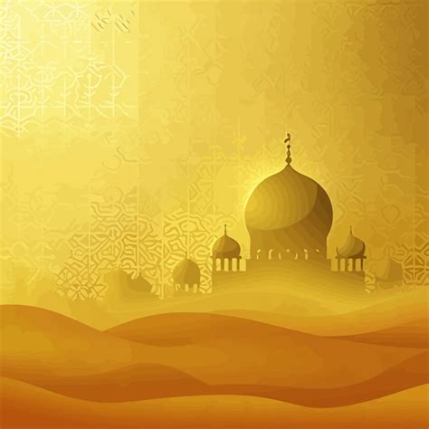 Premium Vector Mosque Vector Graphic