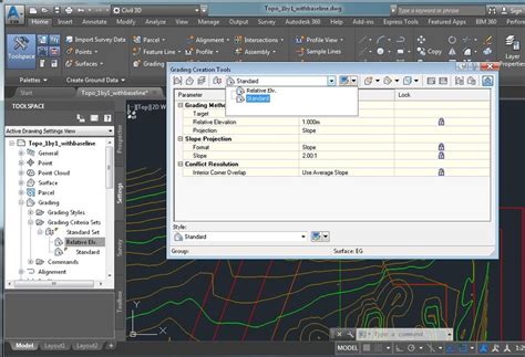 Grading Criteriagrading Method Cant Unlock Target Autodesk Community