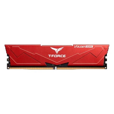 Teamgroup T Force Vulcan 32gb 32gbx1 Ddr5 6000mhz Desktop Ram Red At Best Price In Bengaluru