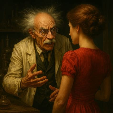 Mad Scientist Confronts Wife By Sosoyborsosoy On Deviantart