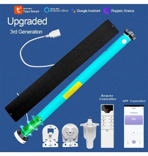 자동커튼 투야 Tuya Zigbee 또는 Wifi 전기 스마트 커튼 자동 롤러 쉐이드 모터 블라인드 커튼 티몬