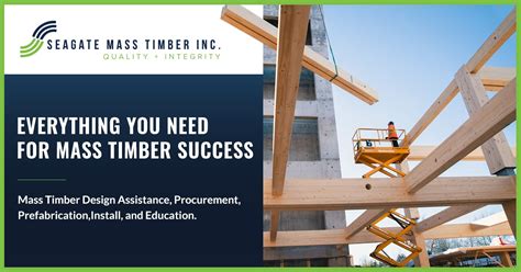 Mass Timber Construction Prefab Framing Seagate Mass Timber