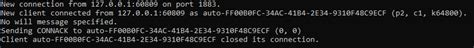 Mosquitto Fail In Publish Using Paho Mqtt Client Stack Overflow