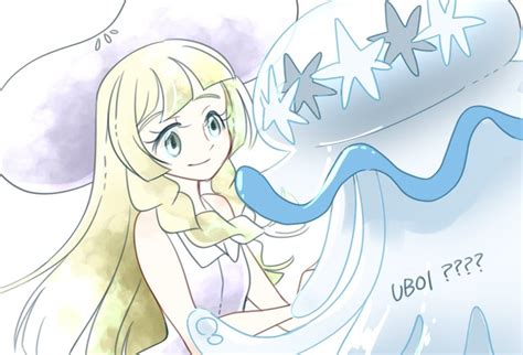 Lillie And Nihilego Pokemon And More Drawn By Yakinantoga Danbooru