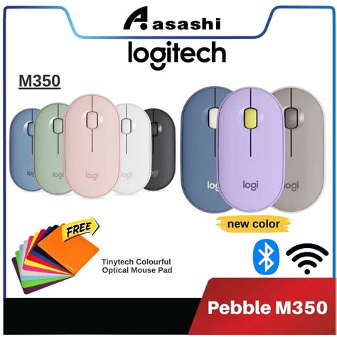 Logitech Pebble M350 Silent Bluetooth Mouse Logitech K380 Multi Device Bluetooth Keyboard
