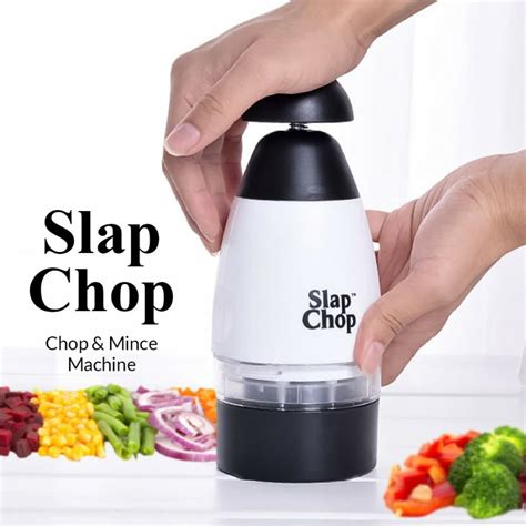 Jual Slap Chop Chopper Pencacah Bumbu Dapur Perajang Bawang Sayuran Cabe Chopper Food Memotong