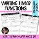 Writing Linear Functions Guided Notes By Hello Algebra TPT