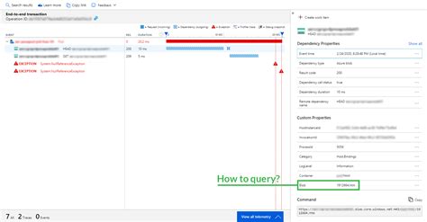 Get List Of Blob Names For Failed Requests In Azure Monitor Log Query