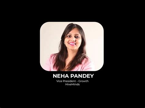 hiveminds appoints neha pandey as vice president of growth