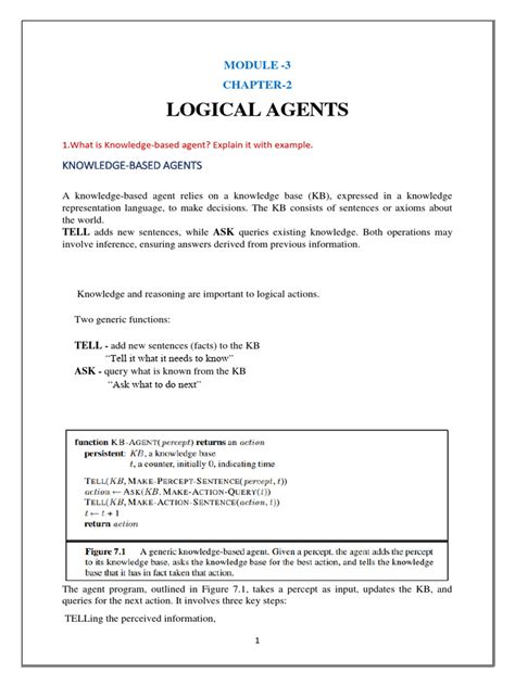 ai mod3 notes cha2 pdf logic logical consequence