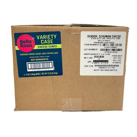 Cheese Cubes Assorted Combo Pack