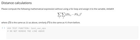 Distance Calculations Please Compute The Following Chegg