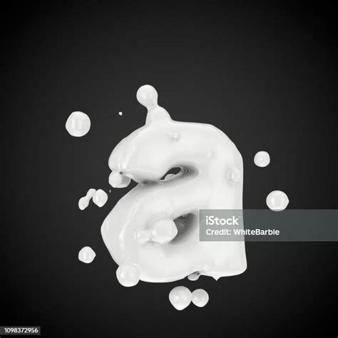 3d 편지는 소문자입니다 우유 글꼴 삭제에 고립 된 검정색 배경 3차원 형태에 대한 스톡 사진 및 기타 이미지 3차원 형태 건강한 생활방식 검은색 Istock
