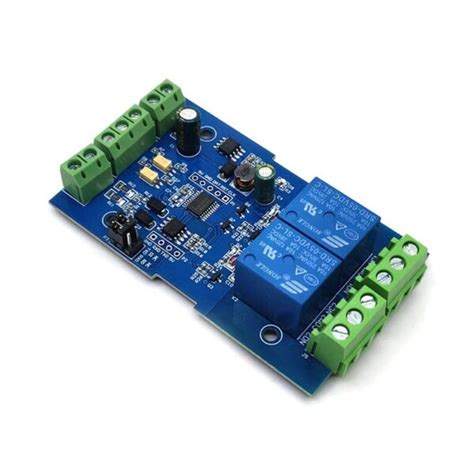 MODBUS RTU 7 24V 2 CHANNEL RELAY MODULE RS485 TTL IFuture Technology