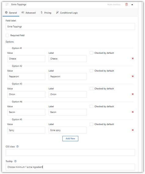 Add A Multiple Checkbox Field To Your WooCommerce Product Page