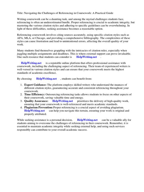 How To Reference Coursework Pdf Citation Thesis