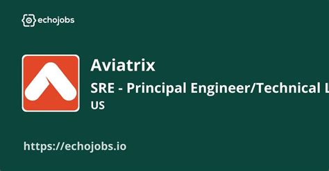 Aviatrix Is Hiring Sre Principal Engineertechnical Lead Uscanada