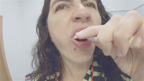 Cleaning My Teeth Before Crazy Fetish Diva Clips4sale