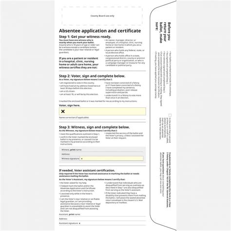 Good Design Can Reduce Voter Errors Says Postal Vote Envelope Designer