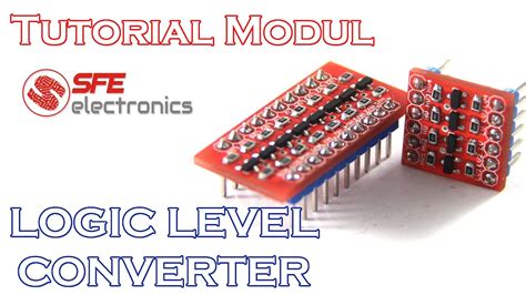 Tutorial Penggunaan Modul Logic Level Converter Youtube