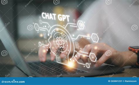 Chatgpt Chat With Ai Or Artificial Intelligence Woman Chatting With A