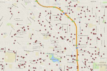 Registered Sex Offender Map Of San Antonio Area ZIP Codes